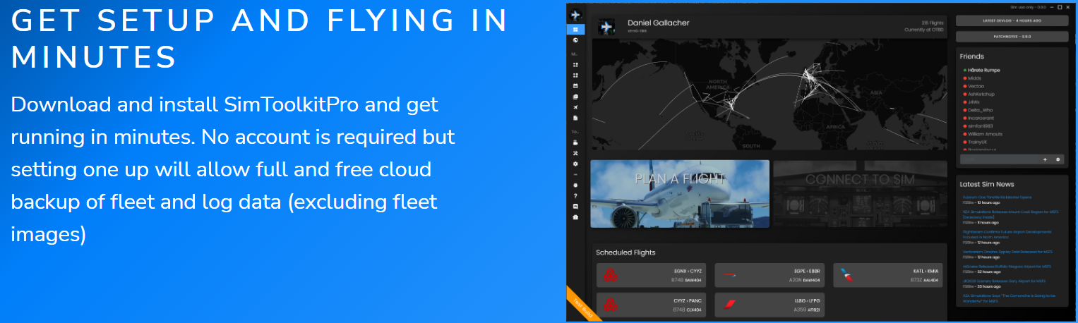 SimToolkitPro :: EFB Software for your simulator